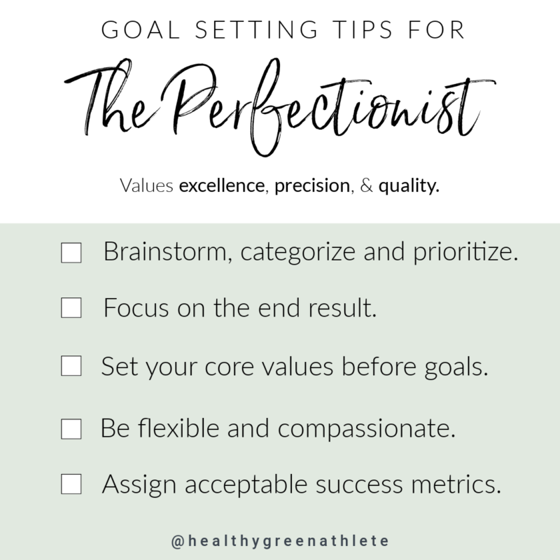 Use Your Core Motivation Style to Set Goals - Healthy Green Athlete