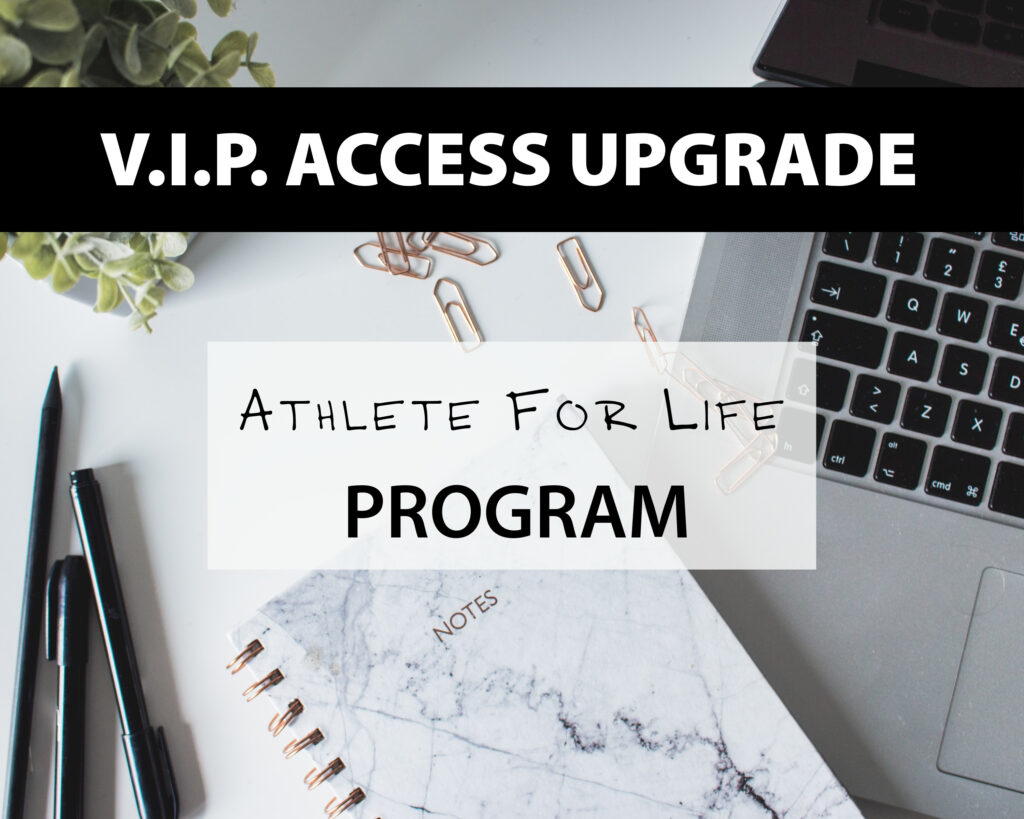 Athlete for Life 12-Week Program - VIP Upgrade - Healthy Green Athlete